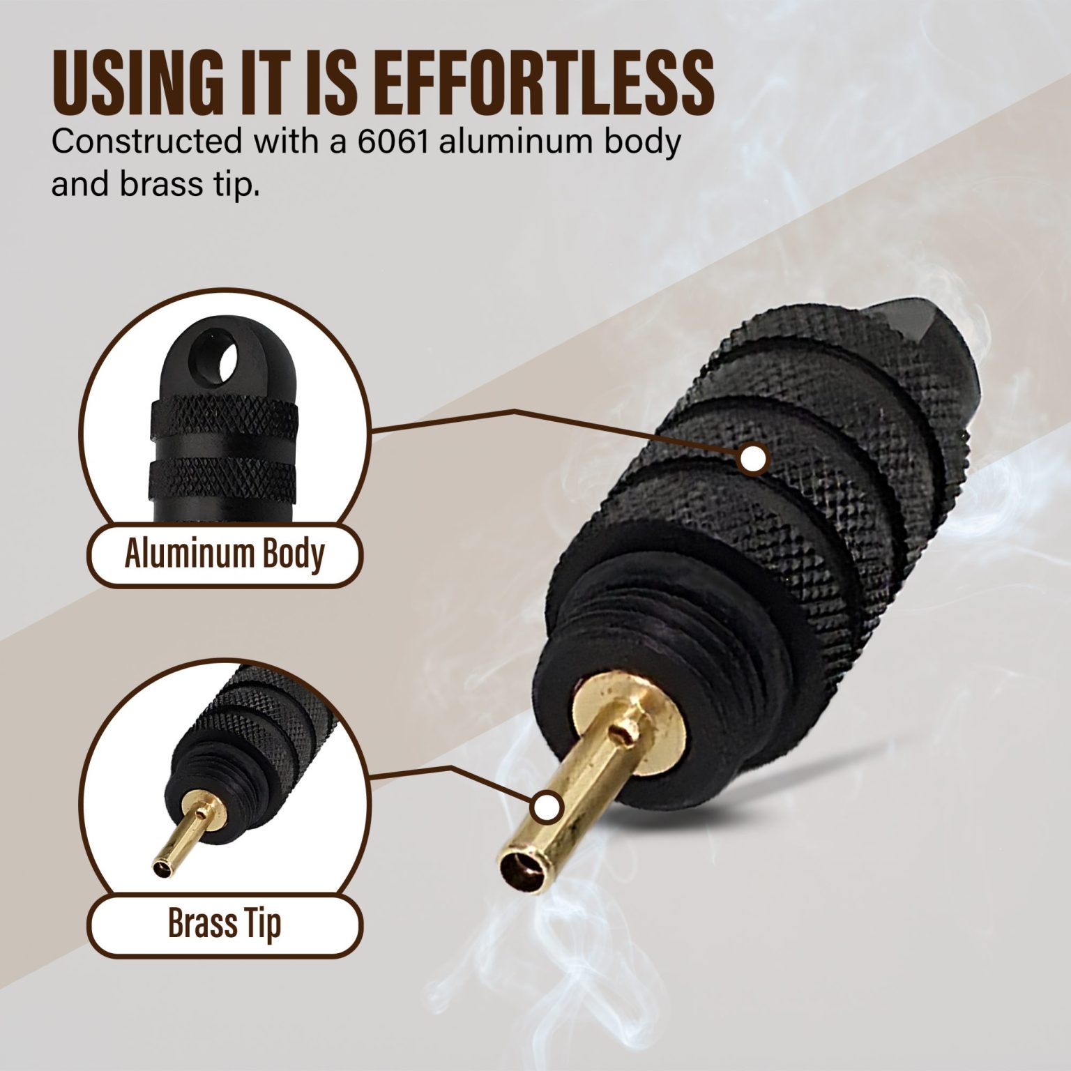 Butane Lighter Air Bleed Tool Version 2.0 - Cigar prop