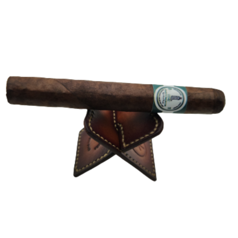 Leather Cigar Rest from Raven's Leather - Cigar prop