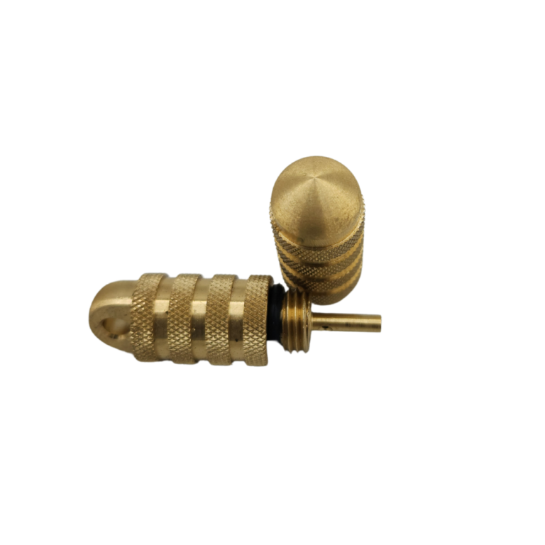 LE Butane Lighter Air Bleed Tool Version 2.0 in Brass - Cigar prop