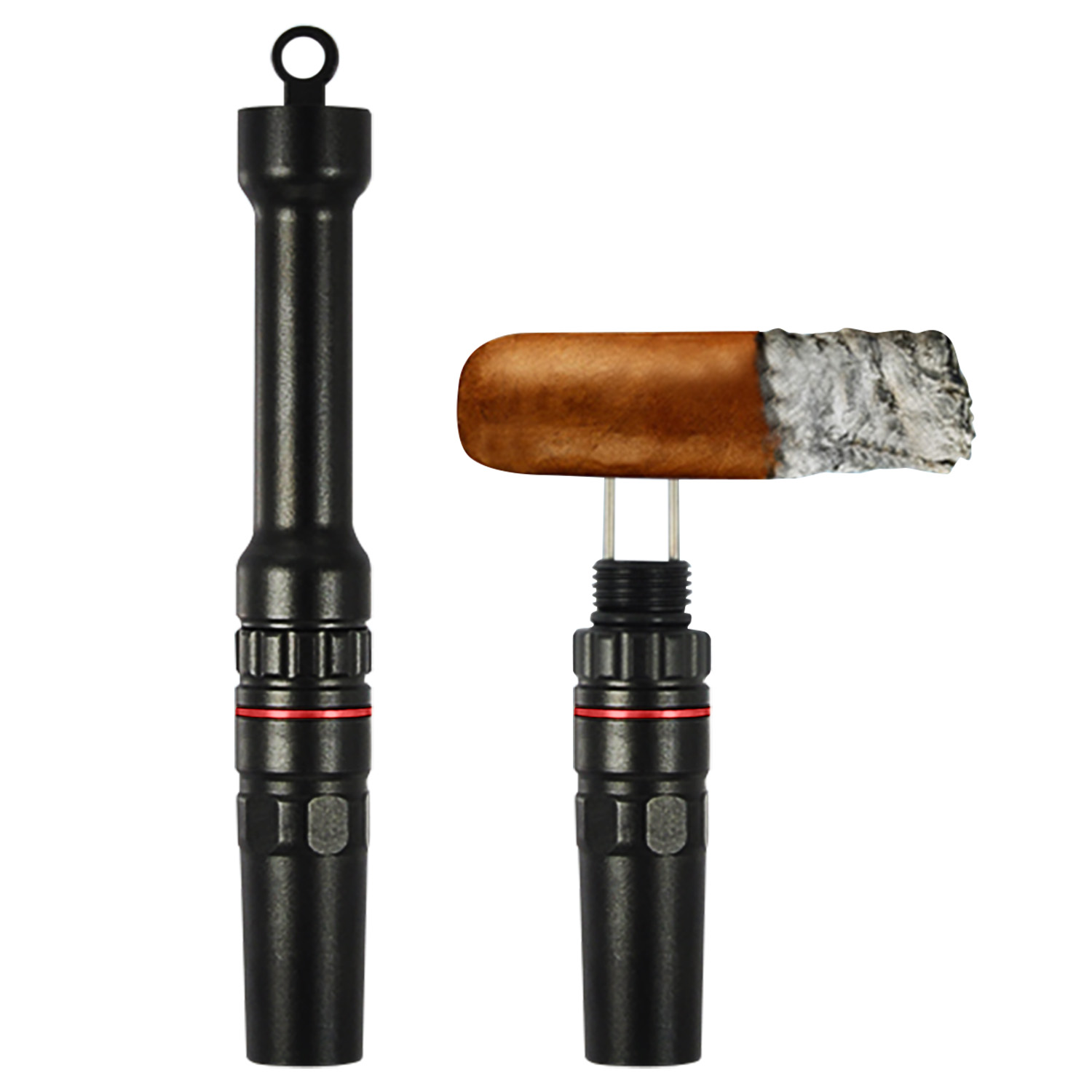 4 in One Cigar Punch Cutter Draw Tool and Poker - Cigar prop